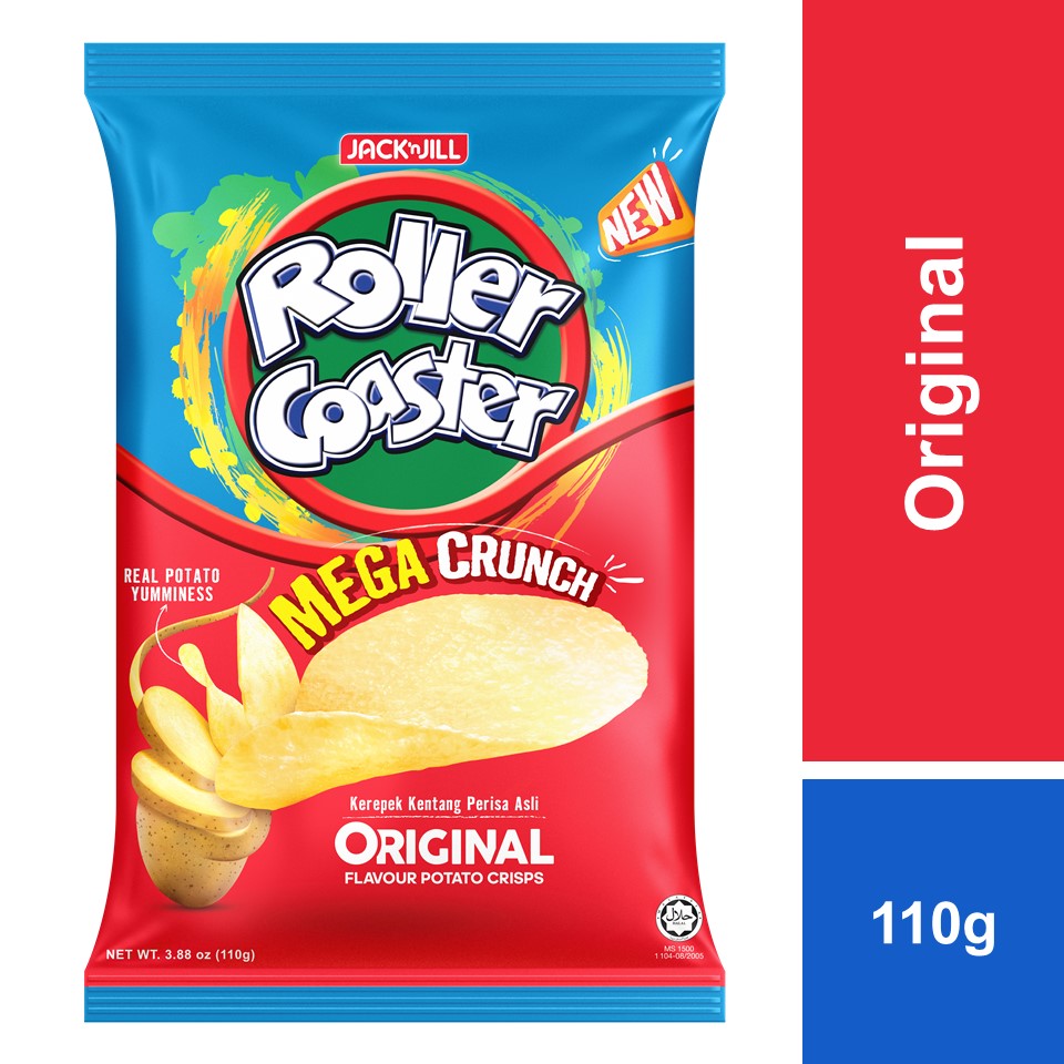 Jack ‘n Jill Roller Coaster Crisps Original 110g | Shopee Malaysia