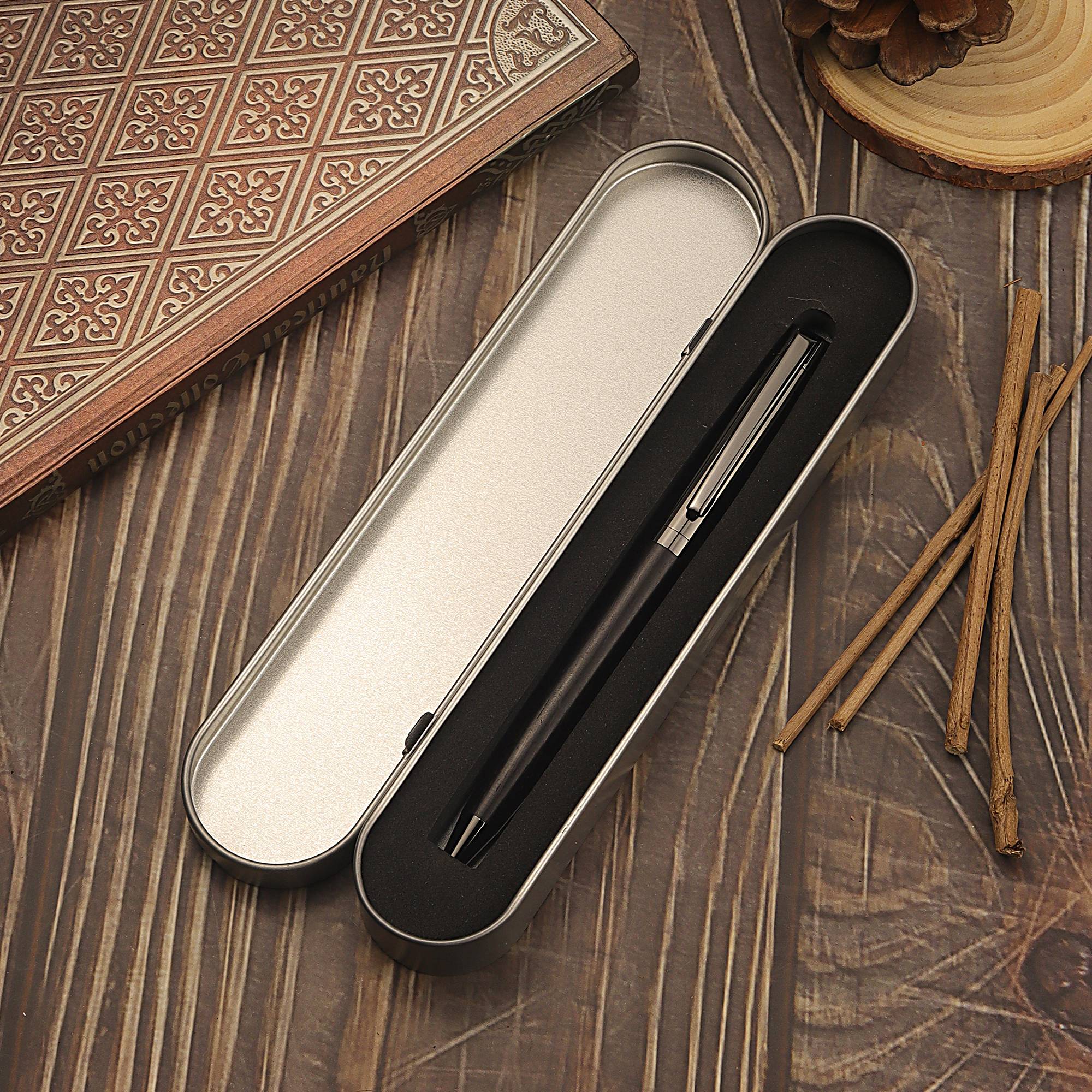 1 Natural Fresh Real Wood Ballpoint Pen with Tin Box and Without Tin ...
