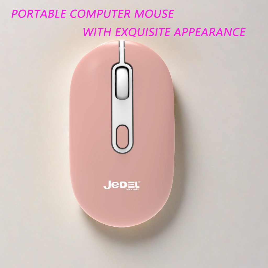 Portable Bluetooth Wirel ess Mouse, 2.4Ghz+Bluetooth The Third Mock ...
