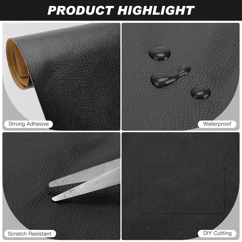 New Leather Repair Patch 20x138cm Multi-color and Size Tape Set for ...