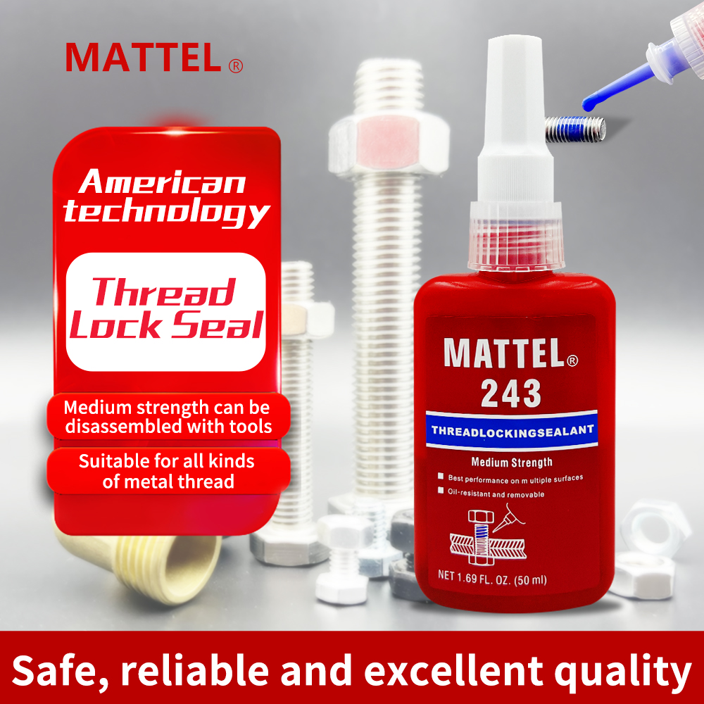 FixLock 243 Threadlocker Sealant – Medium Strength Anaerobic Adhesive ...