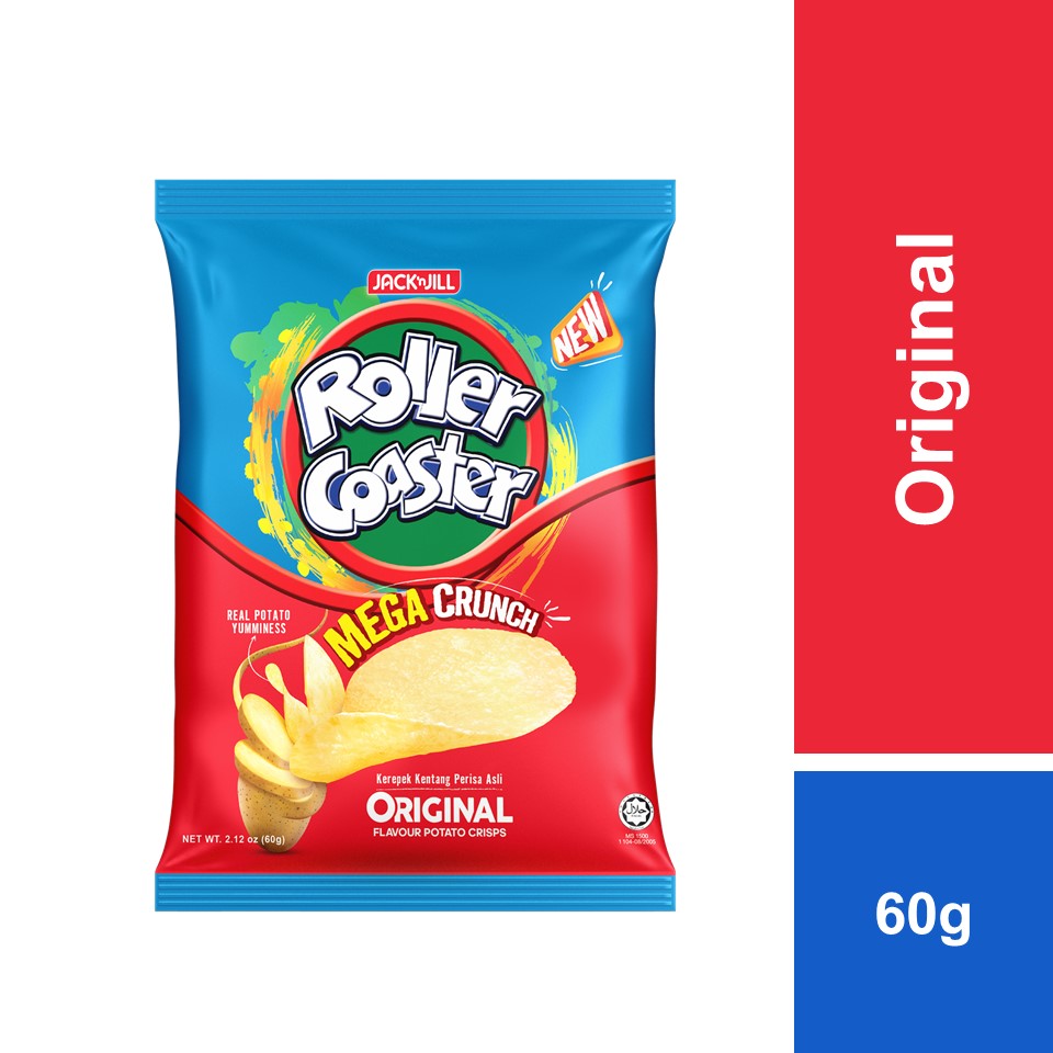 Jack ‘n Jill Roller Coaster Crisps Original 60g | Shopee Malaysia