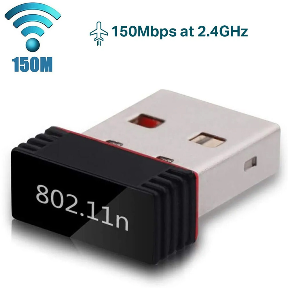 New New RTL8188 150Mbps USB WiFi for Raspberry Pi Desktop Laptop PC ...