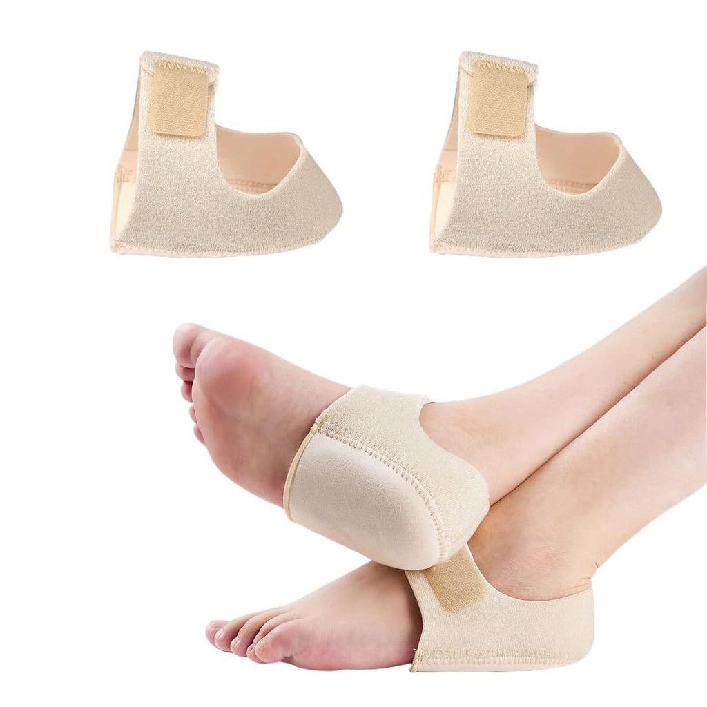Gel Heel Pads For Tendonitis Bone Spurs Pain Relief Shock Absorption ...