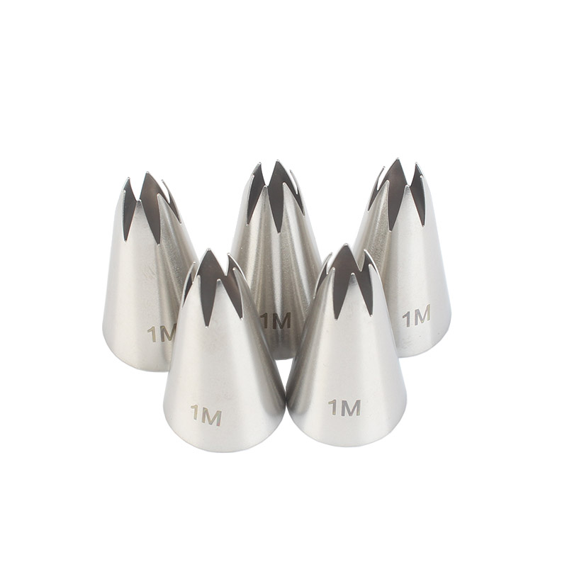 New commonly used medium-sized decorating nozzle set, 5 sets ...