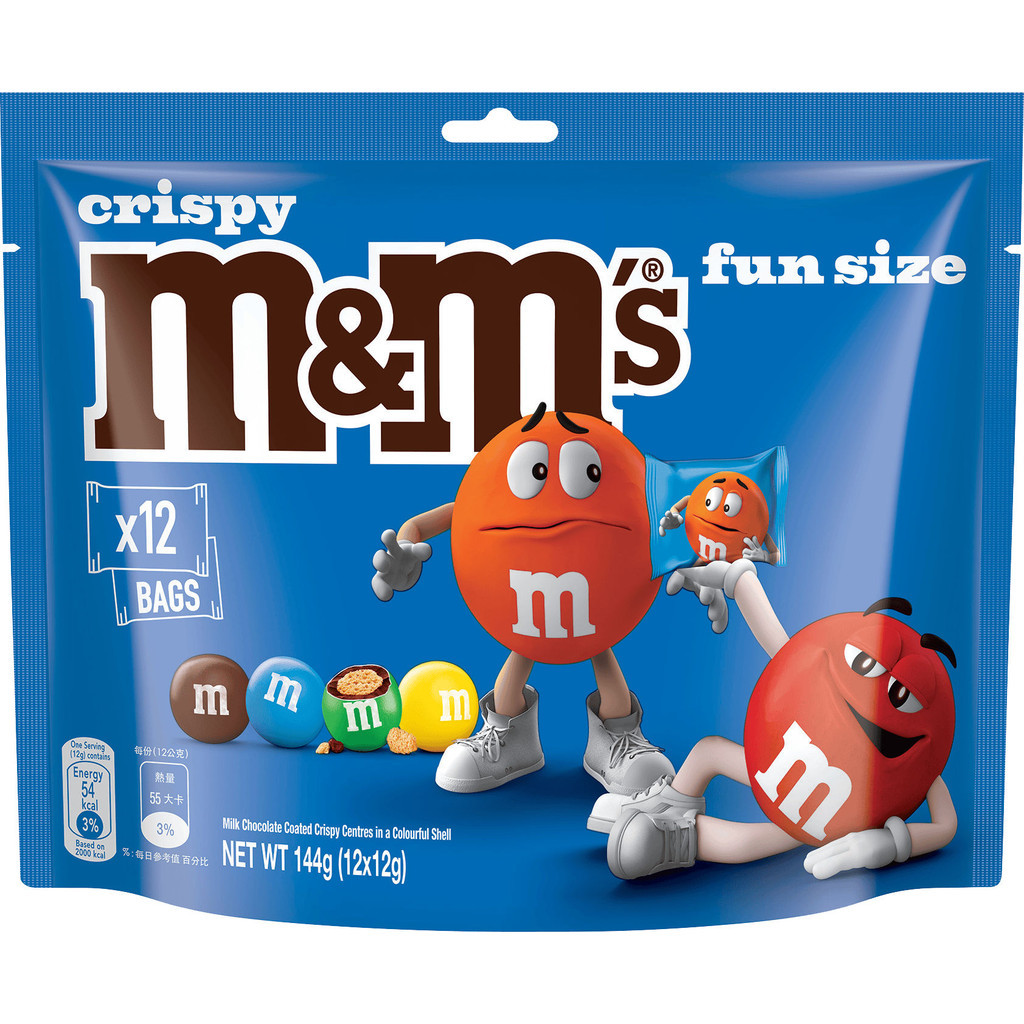 [NOT FOR SALE] M&M’S Crispy Fun Size 144g | Shopee Malaysia