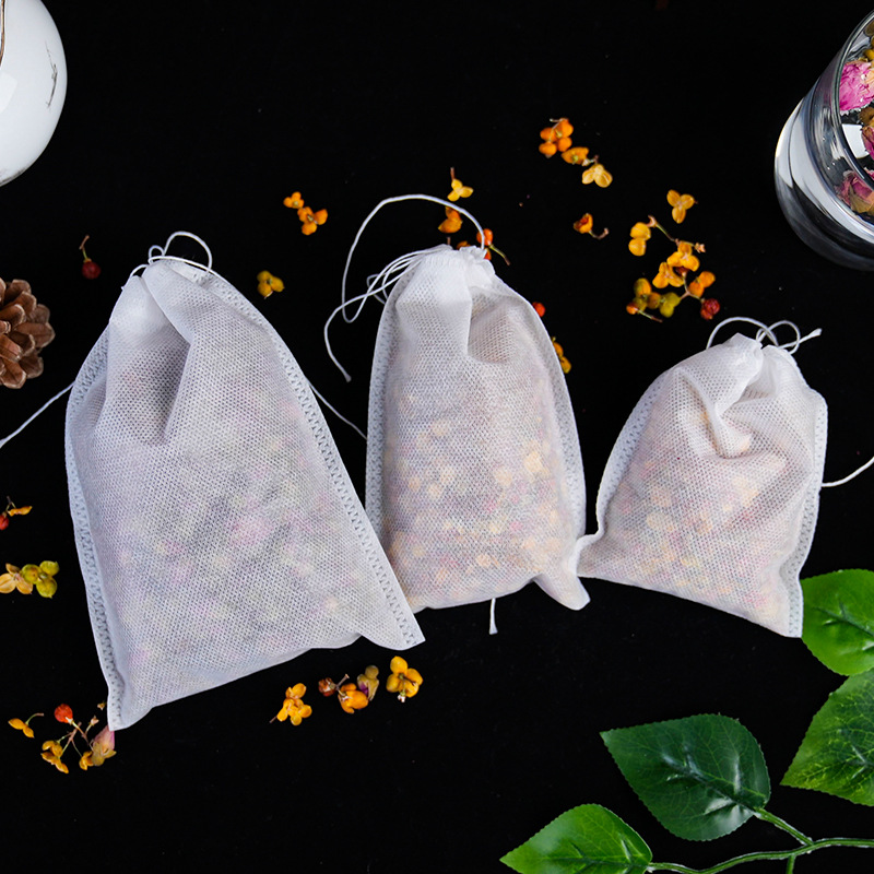 Non Woven Drawstring Tea Bag, Disposable Tea Bag, Decoction Bag ...