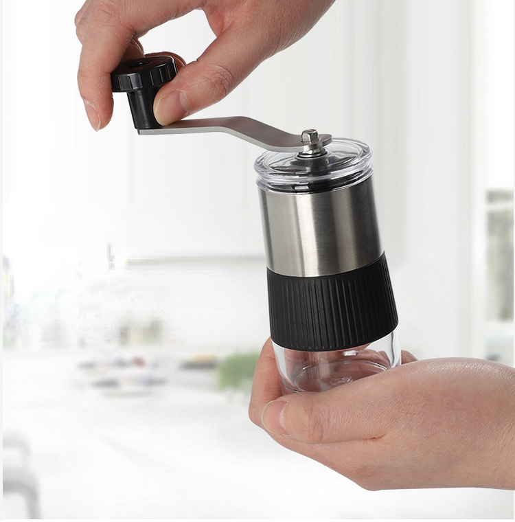 New Mini Hand Shake Manual Grinding Convenient Stainless Steel Ceramic ...