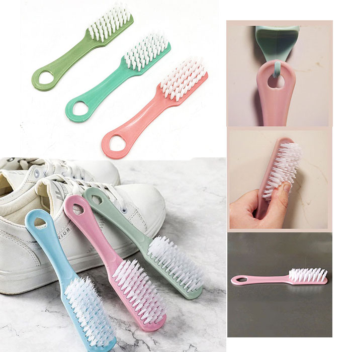 Pink Color Remove Dust Plastic Cleaning Brush Household Washing Shoes ...