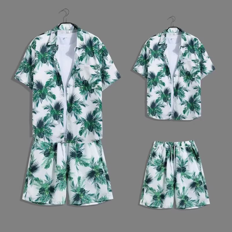 Summer Island Clothes Hainan Sanya Hawaiian Shirt Men Beach Shorts ...
