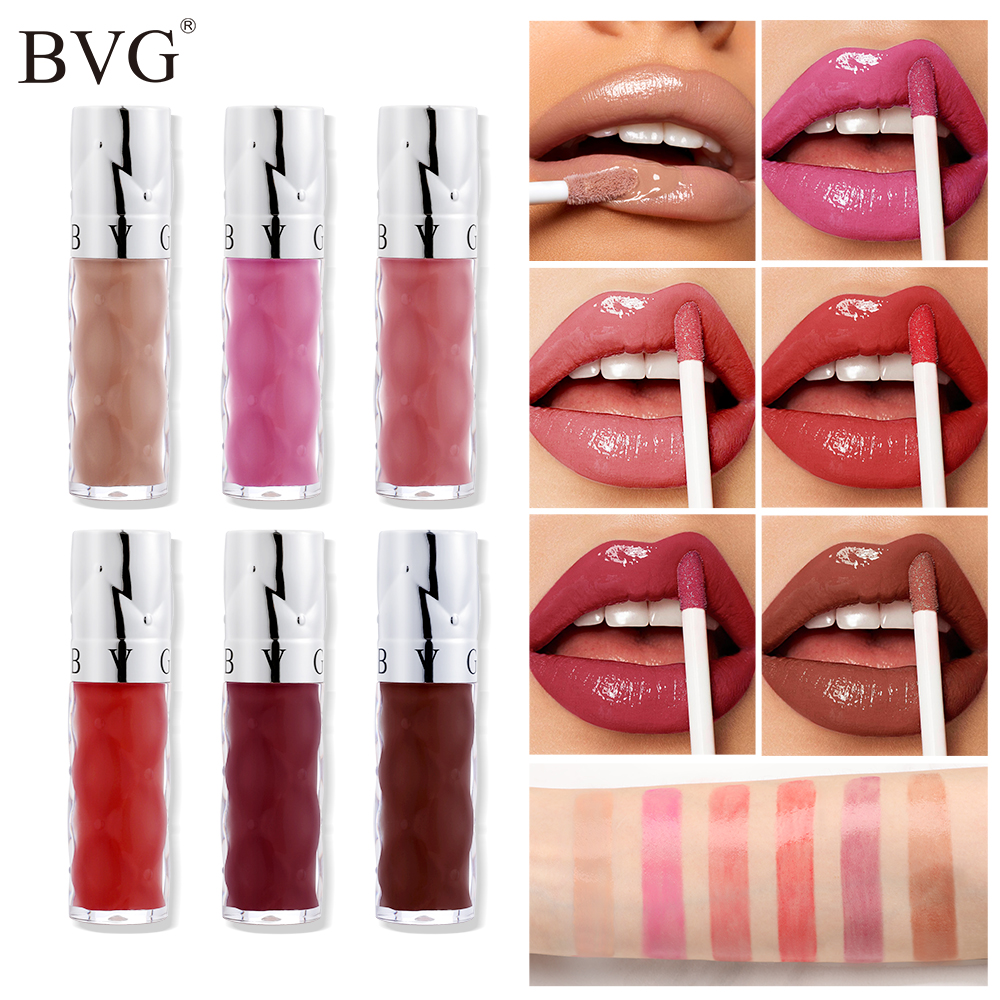 6-color DuDu lip oil, moisturizing bright transparent lip gloss, glossy ...