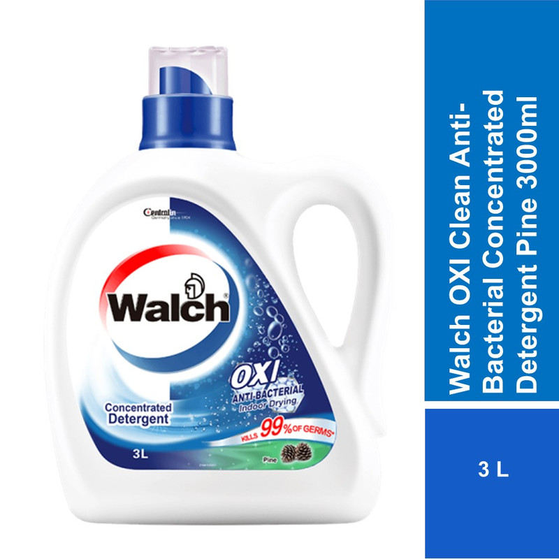 Walch OXI Clean Anti-Bacterial Concentrated Detergent Pine 3000ml ...