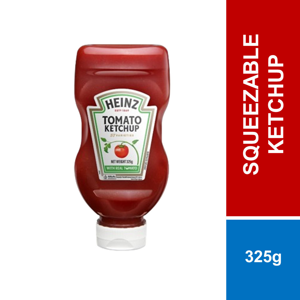 Heinz Squeezable Ketchup (325g) | Shopee Malaysia