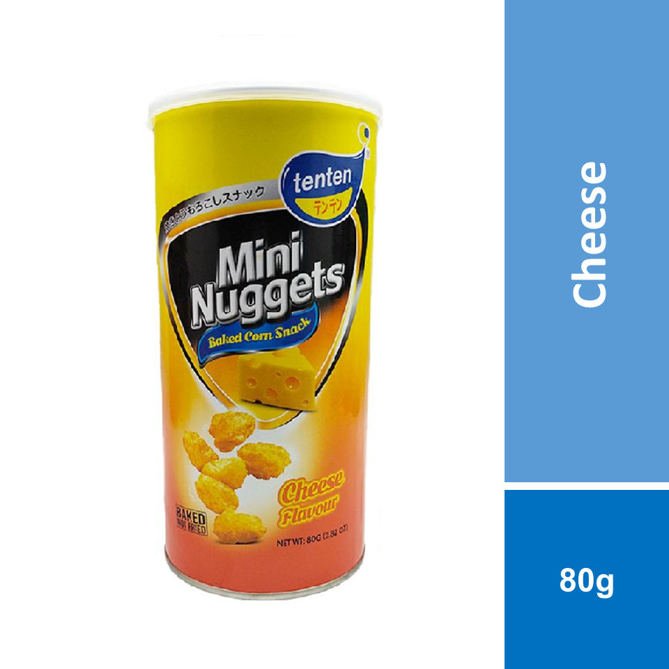 Ten Ten Mini Nuggets - CHEESE 80G | Shopee Malaysia