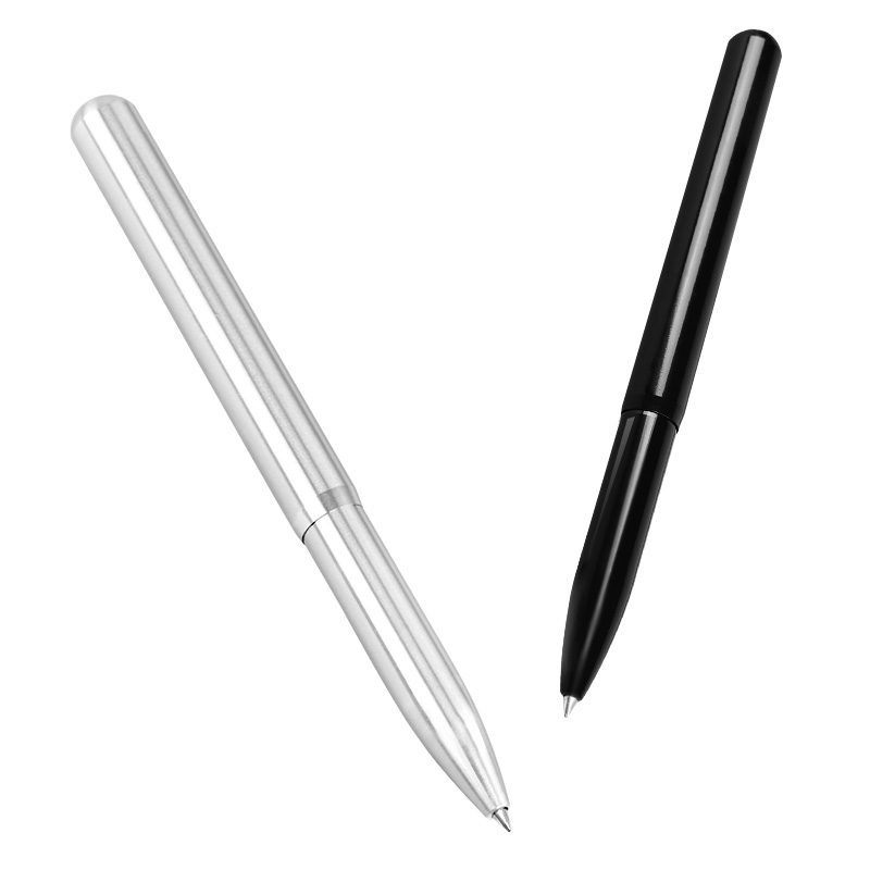 Metal Gel Pen Stainless Steel Metal Pen Holder Heavy Feel Signature Pen ...