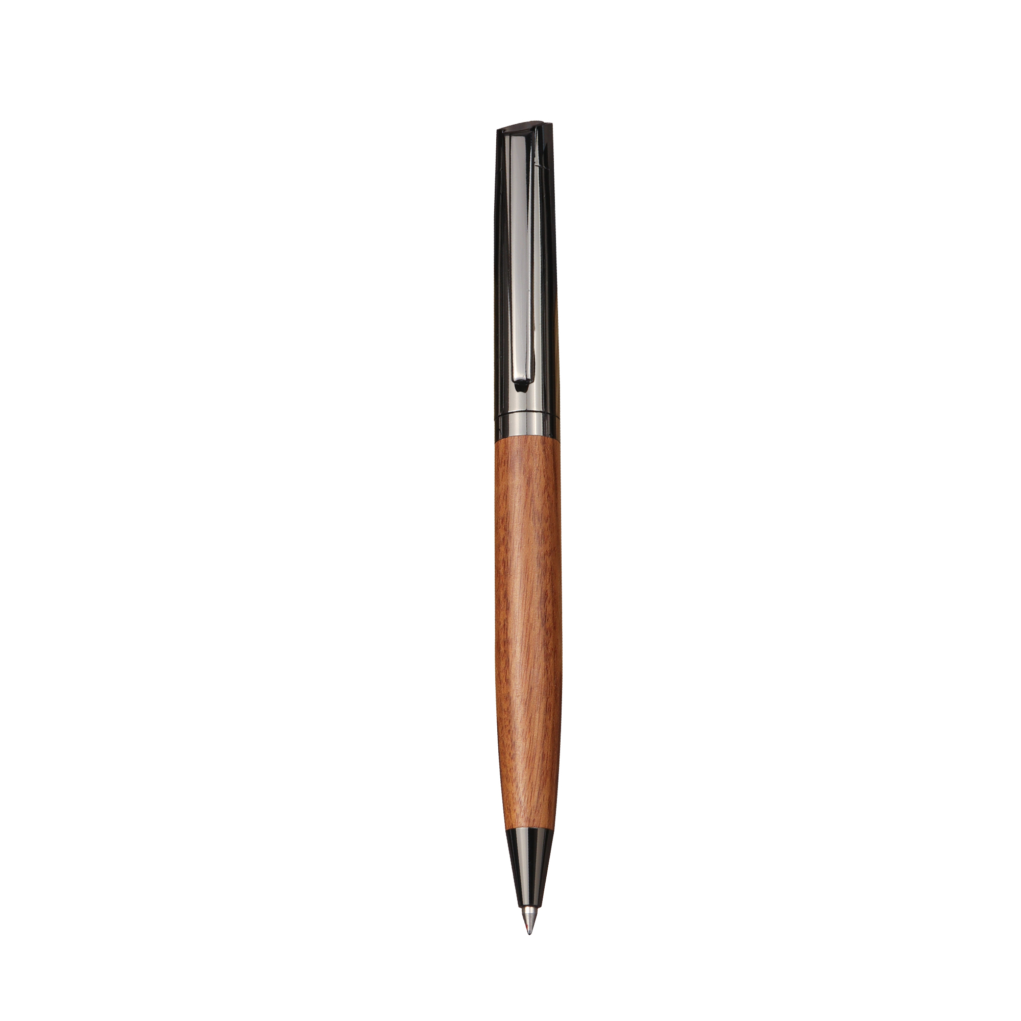 1 Natural Fresh Real Wood Ballpoint Pen with Tin Box and Without Tin ...