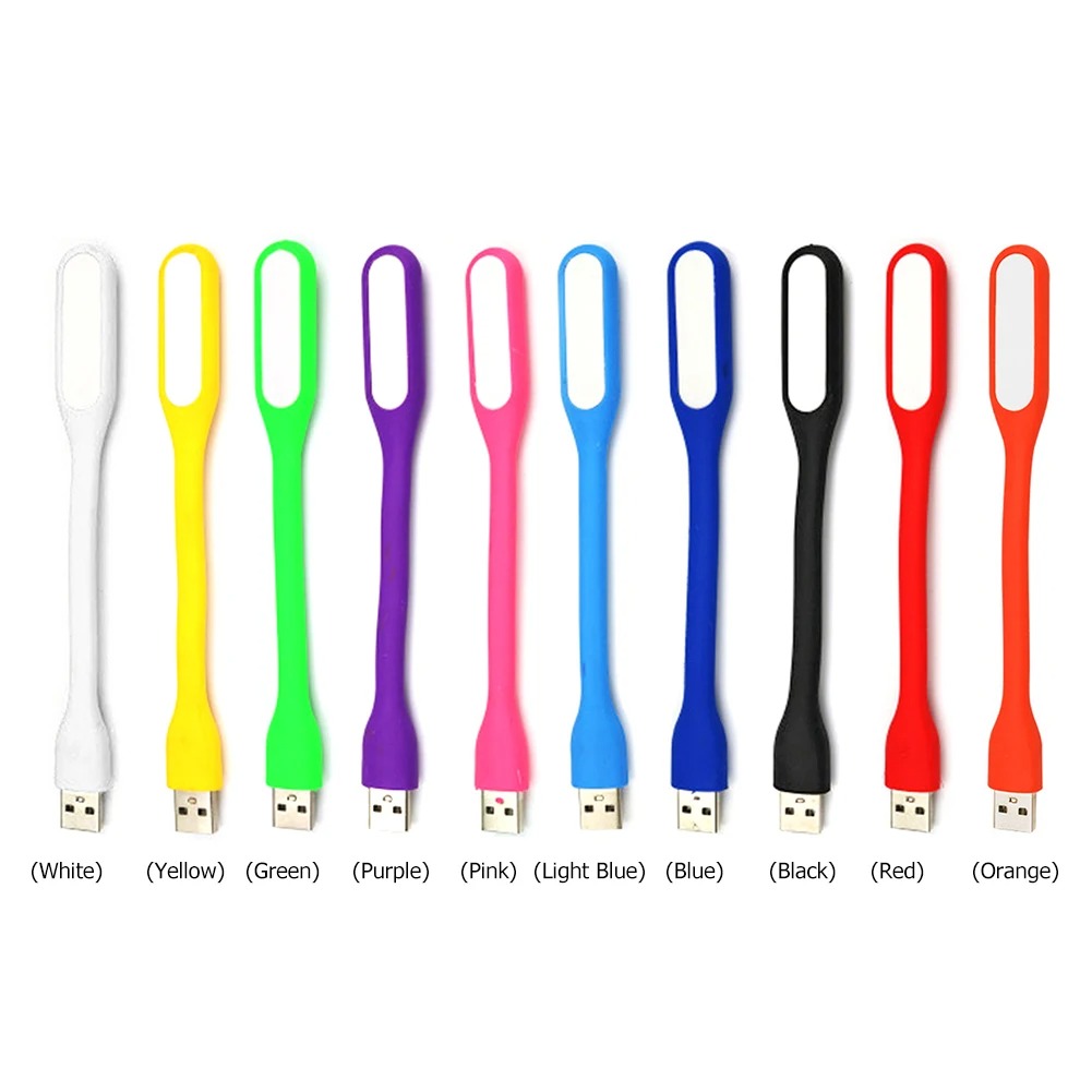 Portable 5V LED USB Reading Lamp Mini Book Light Foldable Camping Night ...