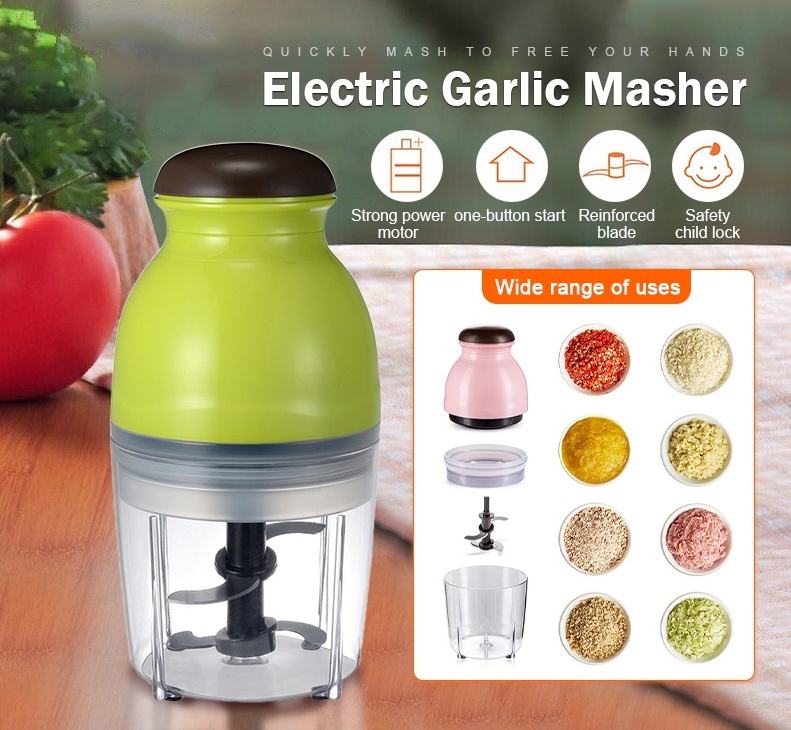 [Shopee Choice] Mini Electric Blender Capsule Cutter Chopper Baby Food ...