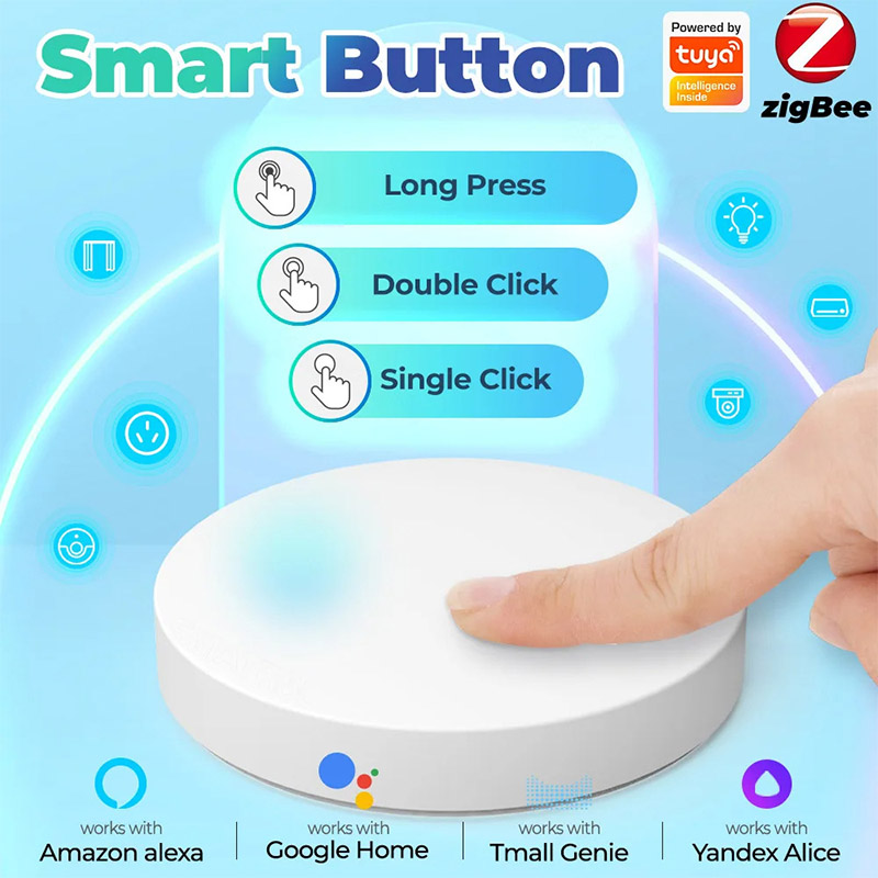 Long Press Smart Button Double Click Single Click Sharing Function ...