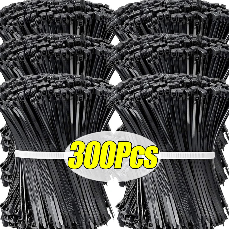 Plastic Zip Ties, Strong Cable Ties, BundlingSelf Locking Nylon Zip ...