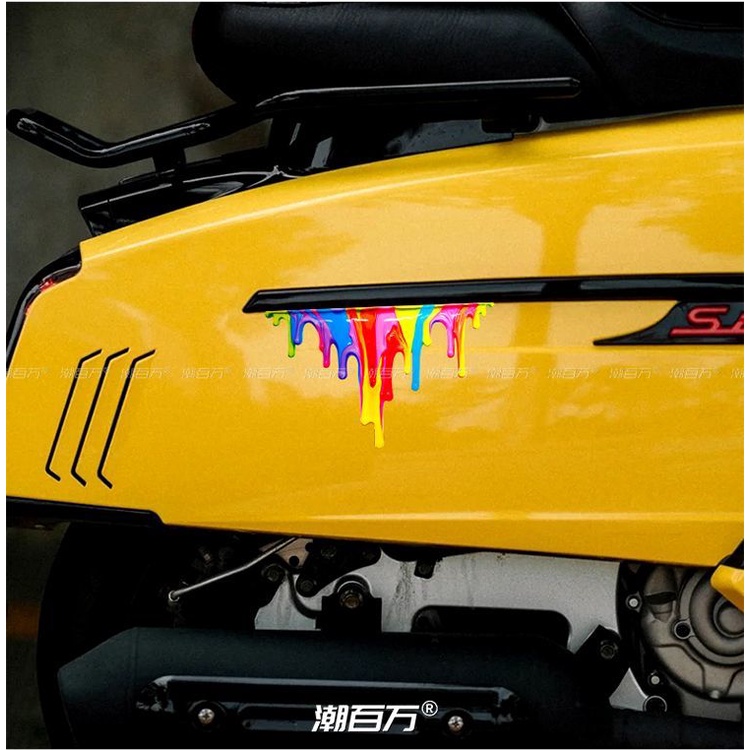 Paint car stickers car stickers scratches cover cover motorbike ...