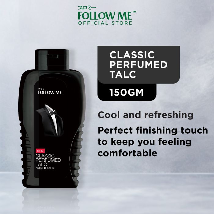 Follow Me Men Perfumed Talcum (Classic) 150g | Shopee Malaysia