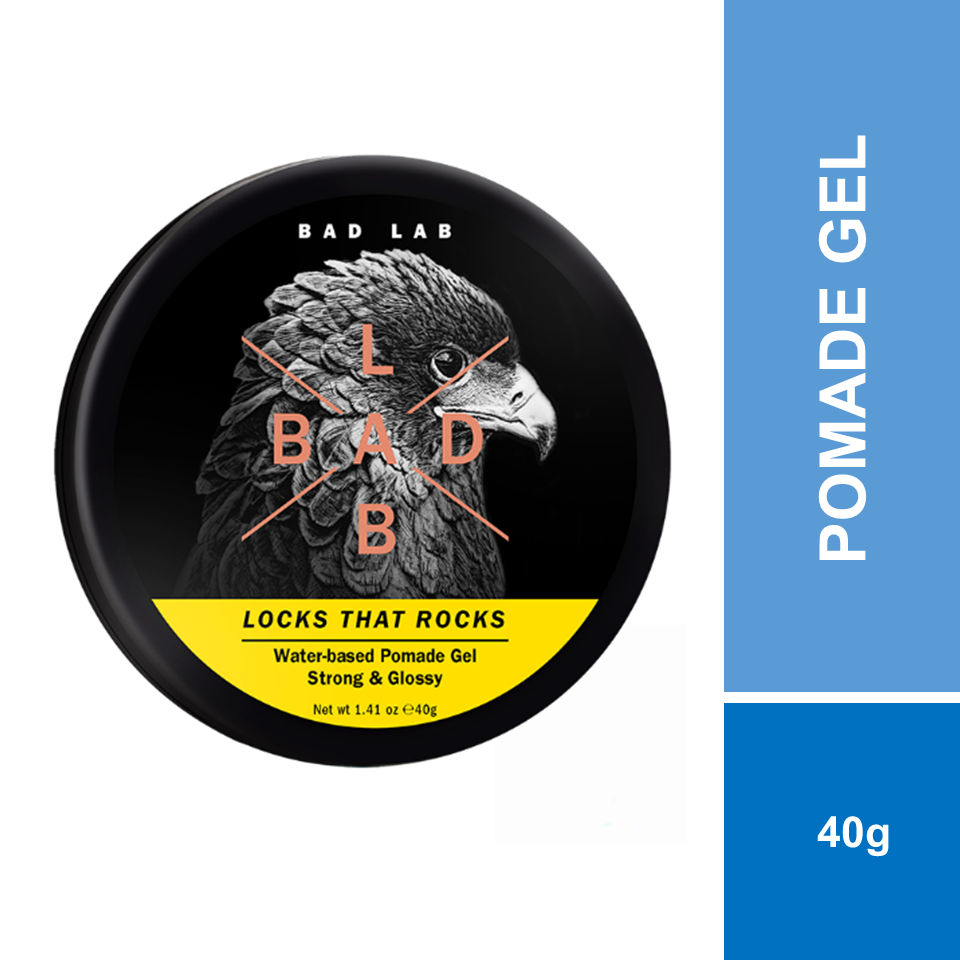 BAD LAB WATER-BASED POMADE GEL (STRONG & GLOSSY) 40g | Shopee Malaysia