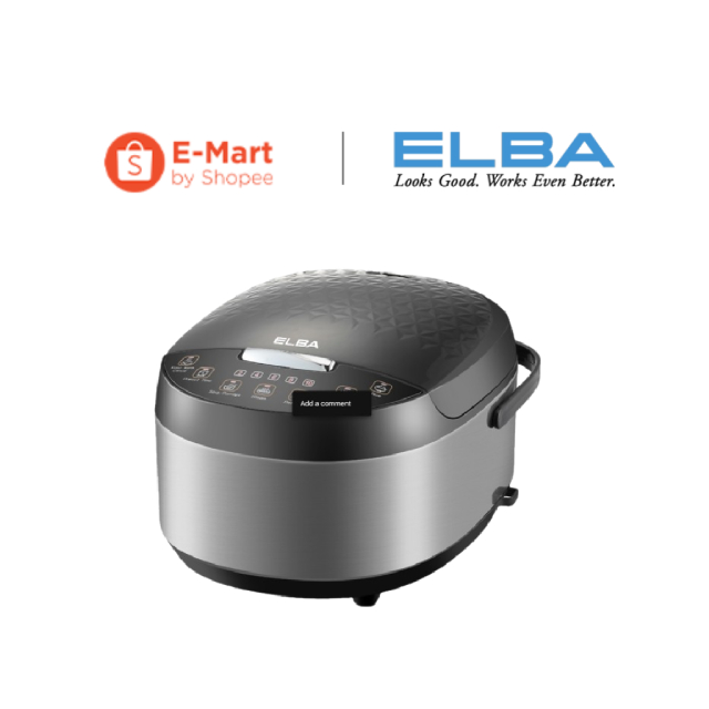 ELBA Microcomputer Rice Cooker 1.8L ERC-N1883D(SS) | Shopee Malaysia