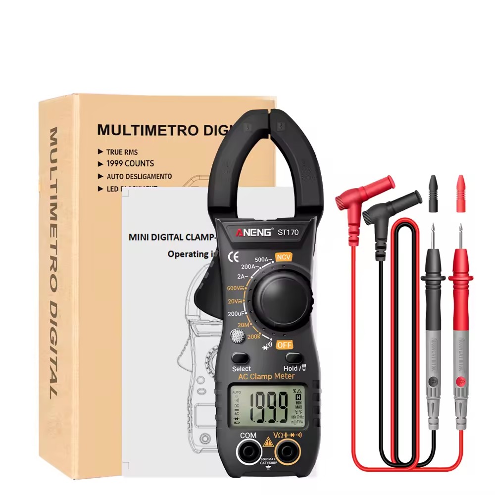 Aneng Digital Display Clamp Multimeter High Precision Portable