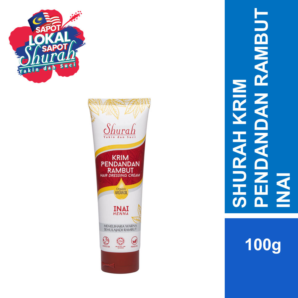 SHURAH KRIM PENDANDAN RAMBUT (INAI) 100G | Shopee Malaysia