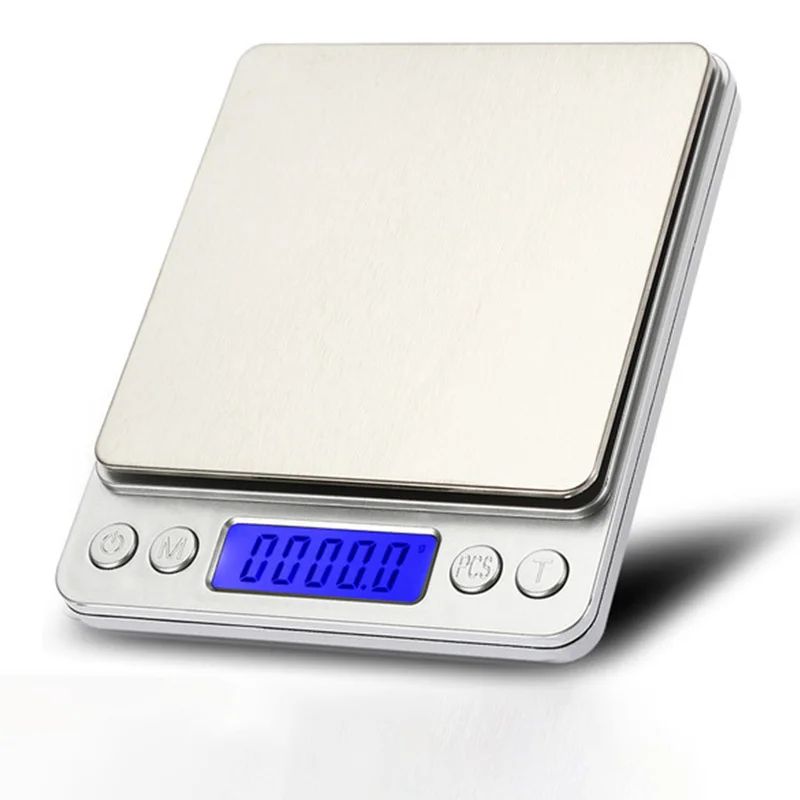 LCD Digital Kitchen Scale – Mini Stainless Steel Precision Electronic ...