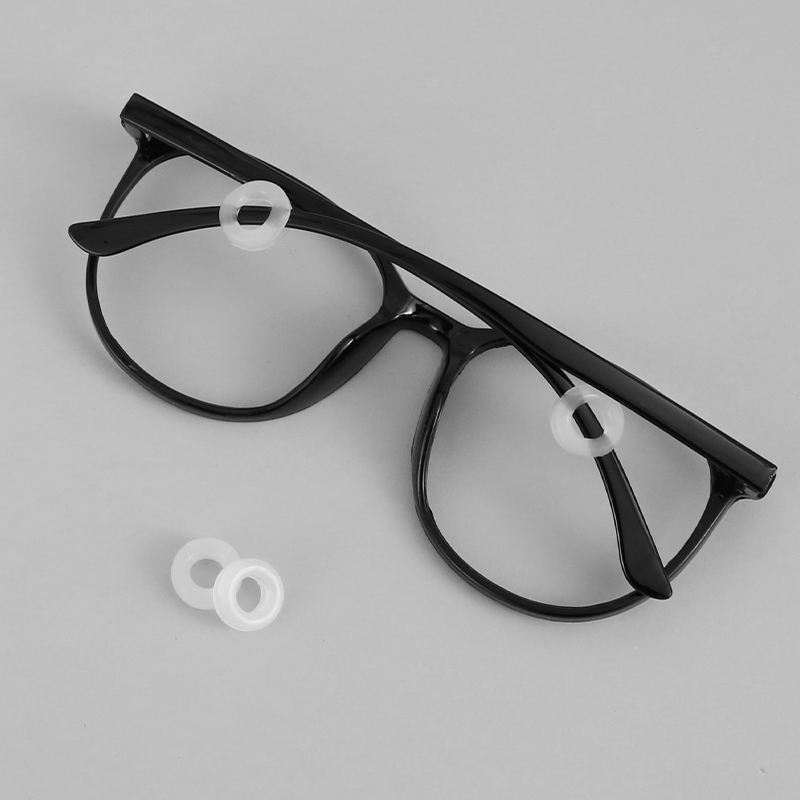 10-Pack Clear Silicone Eyeglass Ear Hooks, Non-Slip Unisex Glasses ...