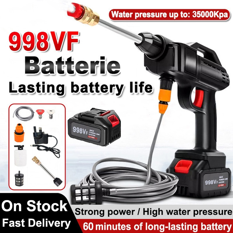 Water Jet Cordless 999VF Lithium Battery Water Jet High Pressure ...