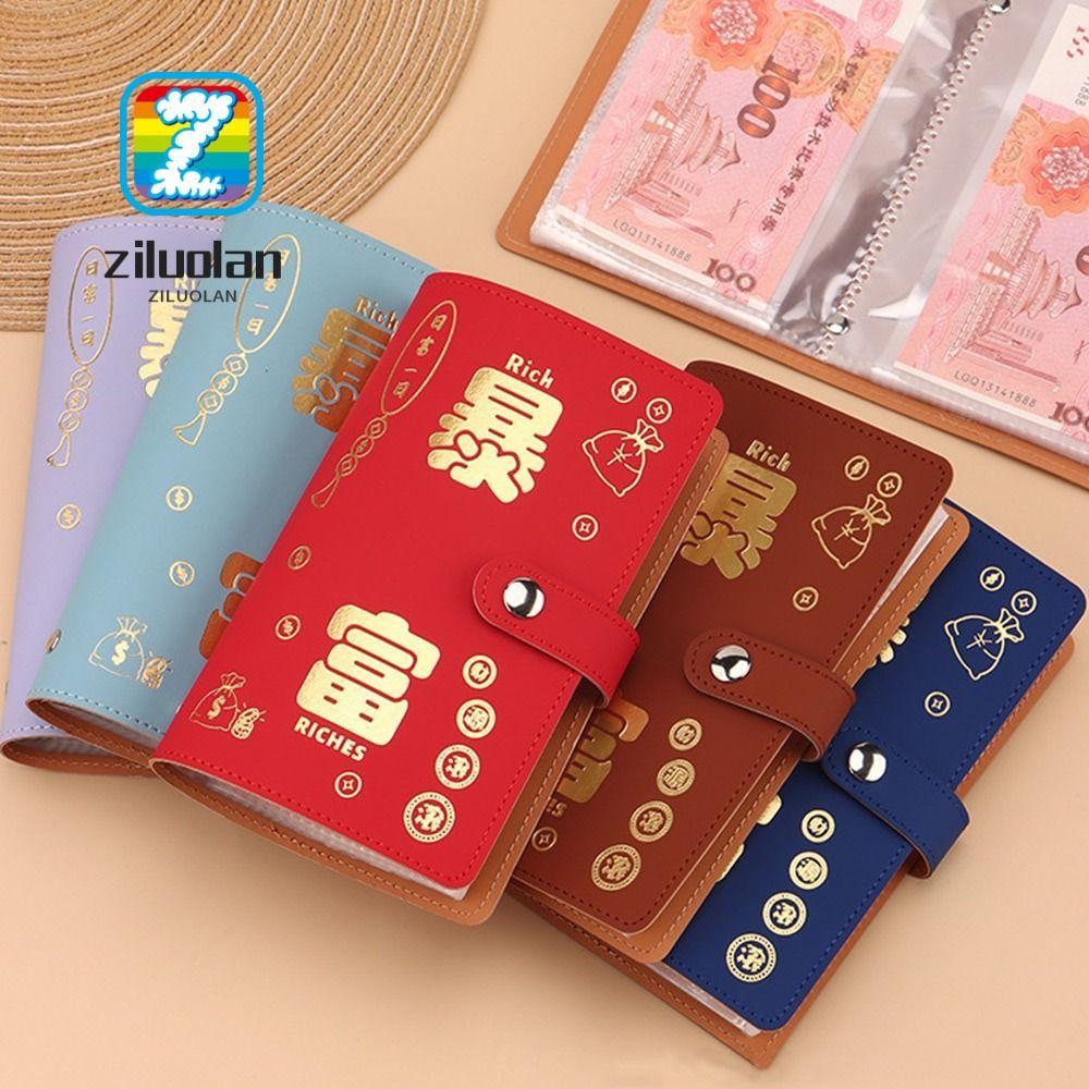 Commemorative Banknote Storage Album Cash Saving Collection Album ...