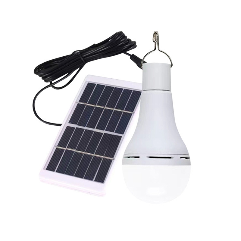 7W Solar Light Waterproof USB Charged Hanging Emergency Sunlight ...