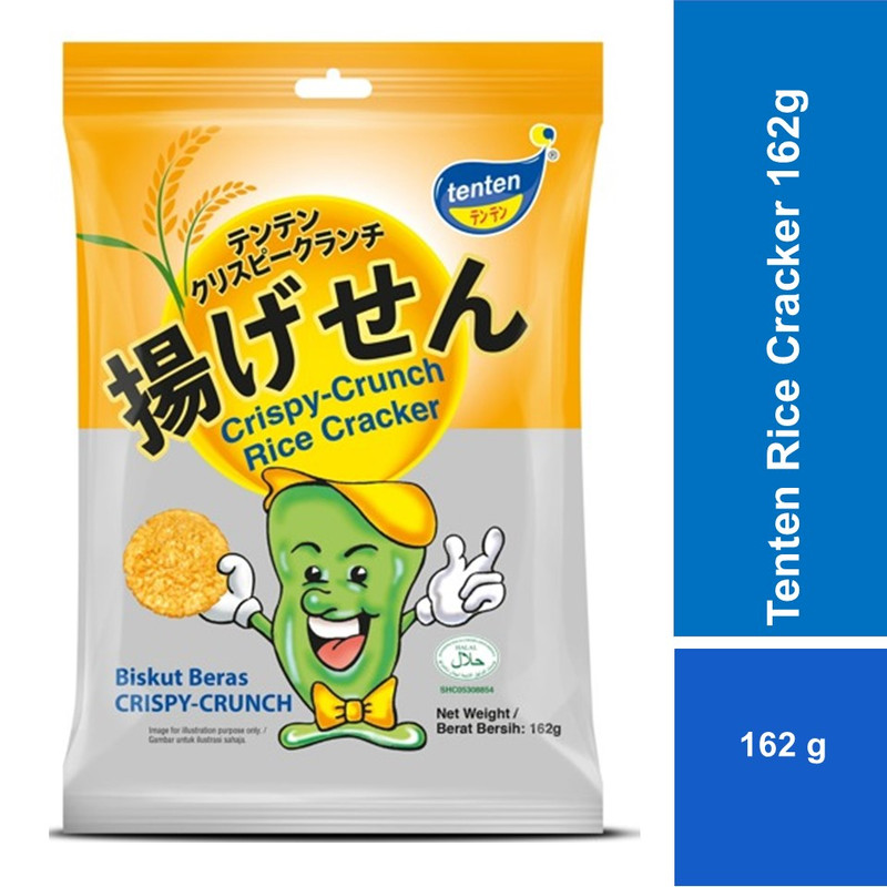 TENTEN CRISPY-CRUNCH RICE CRACKERS 162G | Shopee Malaysia