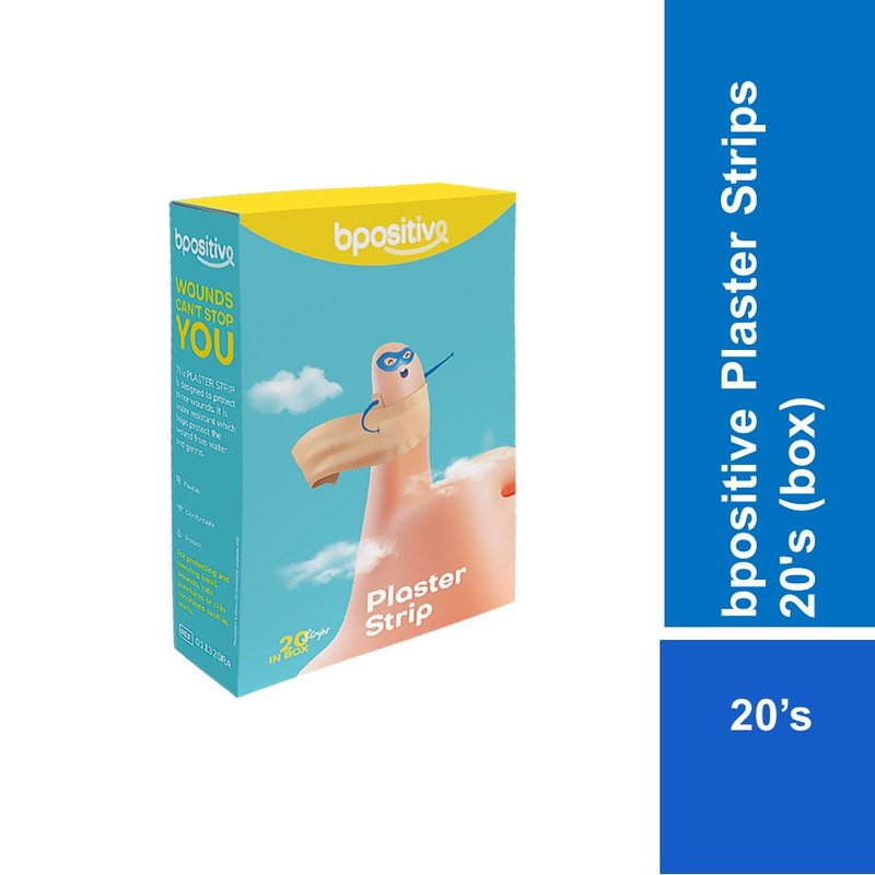 bpositive Plaster Strips 20's (box) | Shopee Malaysia