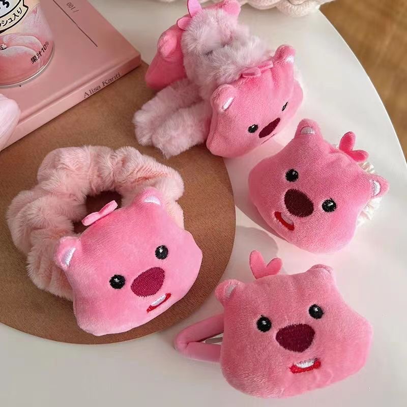 Loopy Little Beaver Breaking Clip Ruby Clip Girl Heart Hair Clip Bangs ...