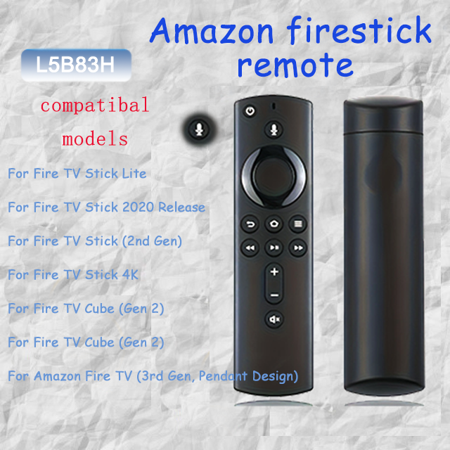 L5B83H 2nd Generation Remote Controller with Voice Assistant for Fire ...