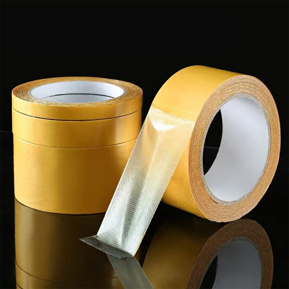 Double Sided Translucent Cloth Base Mesh Tape High Viscosity Strong ...