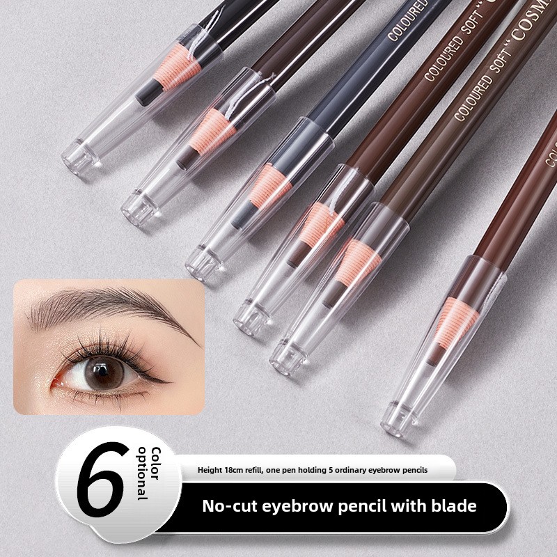 HENGSI Pull-String Eyebrow Pencil Waterproof Sweat-Proof Smudge-Proof ...