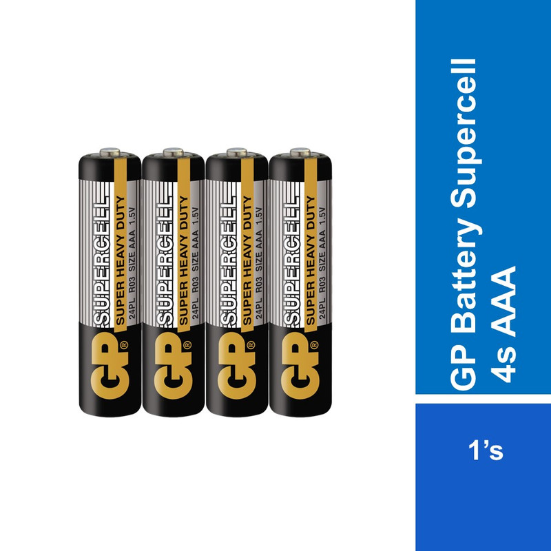 GP Battery Supercell SHD AAA (4's) | Shopee Malaysia