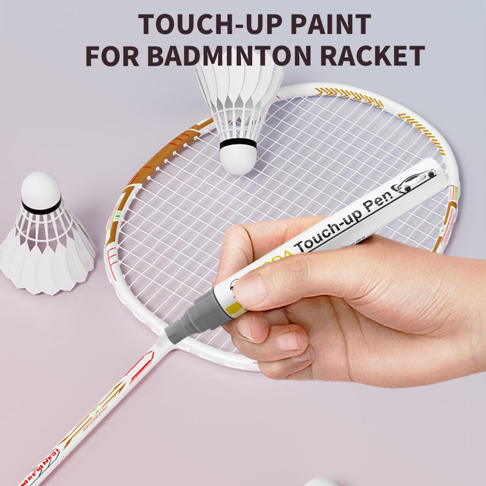Touch Up Paint For badminton racket、tennis racket、table tennis bats, Durable Metal Construction ...