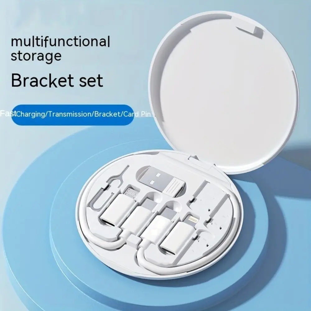 Multifunctional Data Cable for usb-A-B-C/usb 60WPD Fast Charge Mobile Phone Holder Charging ...