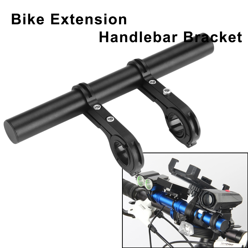 10/20/30cm Bicycle Handlebar Extended Bracket MTB Headlight Mount ...