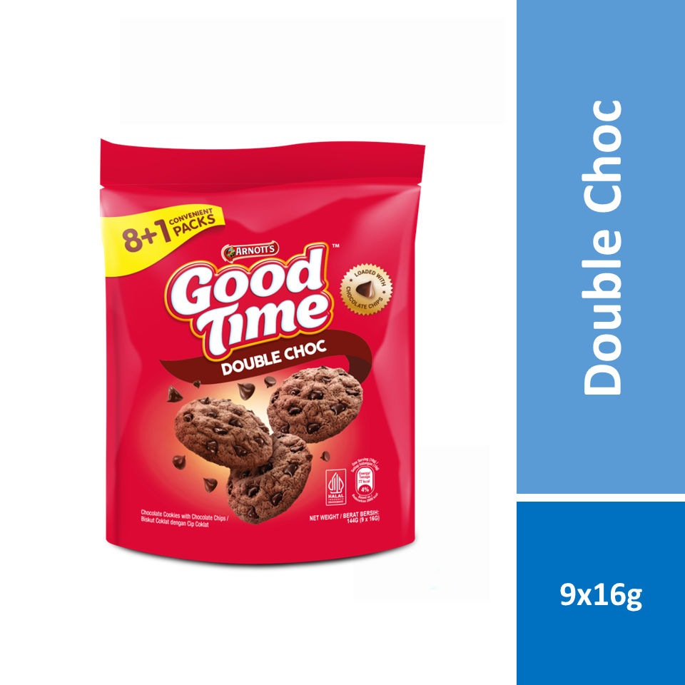 Good Time Convenient Pack Double Choco 9 x 16g | Shopee Malaysia