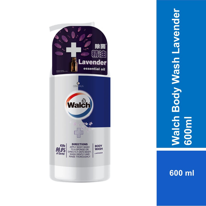 Walch Body Wash Lavender 600ml | Shopee Malaysia