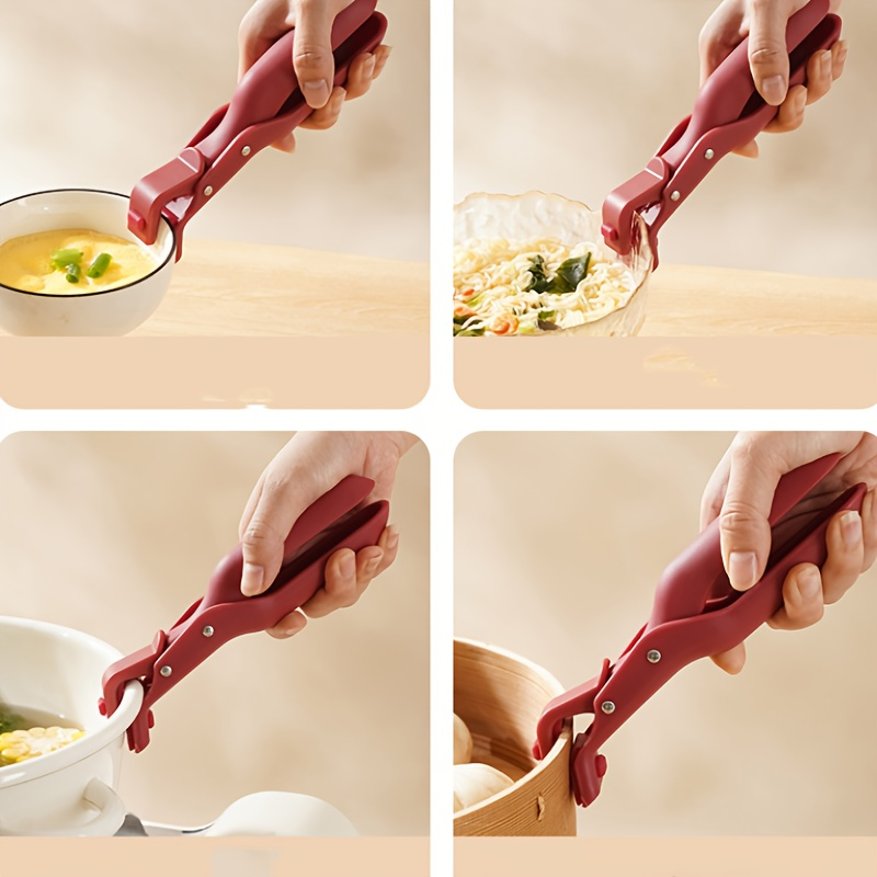 1pc, Kitchen Silicone Anti-slip Clip, Multifunctional Anti-scalding ...