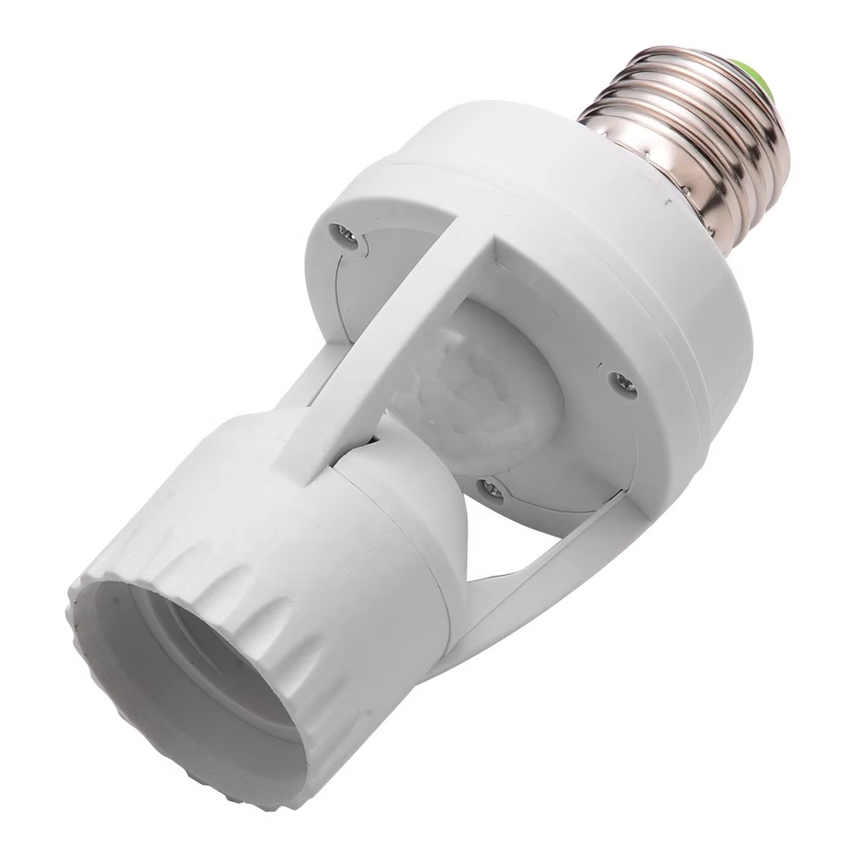 E27 Socket PIR Motion Sensor Lamp Holder Light Control Infrared Lamp ...