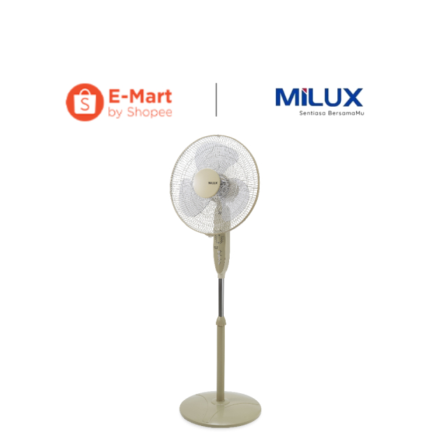Milux Remote Control Stand Fan (MSF-1628R) | Shopee Malaysia